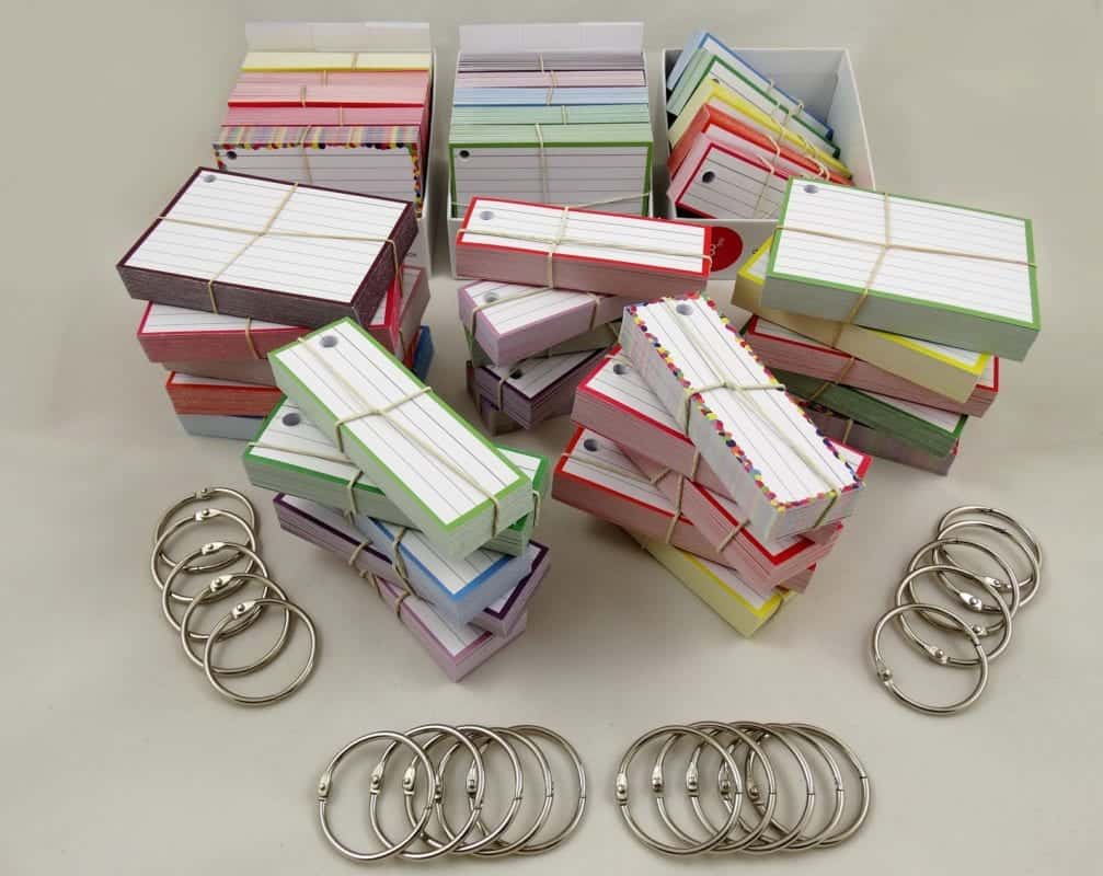 Examenpakket 2000 flashcards + The Box - Leitner leersysteem met Box