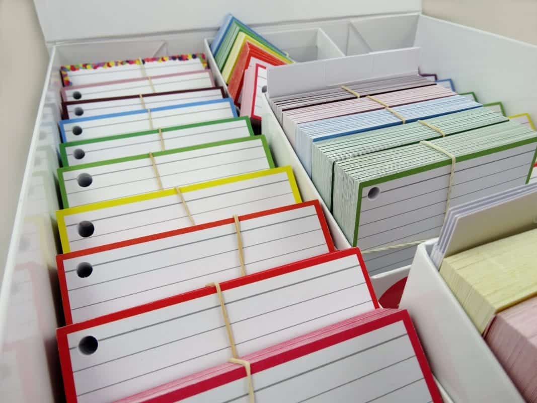 Examenpakket 2000 flashcards + The Box - Leitner leersysteem met Box